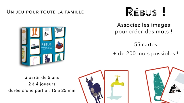 Jeu de cartes : RÉBUS ! - Ulule