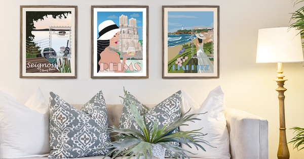 Affiches vintage et décoratives
