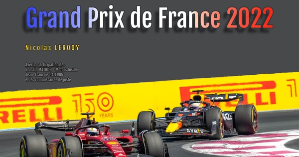 Grand Prix France Formule 1 2022 livre photo- Race Relive #1