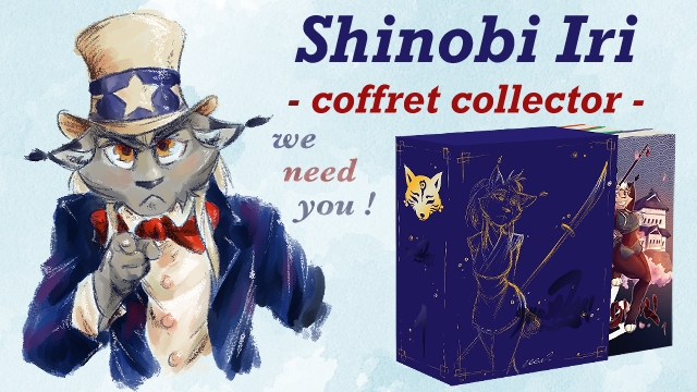 Shinobi Iri - coffret collector 1/3 - Ulule