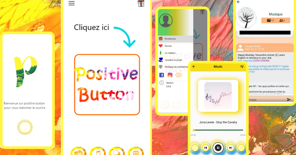 Positive Button, l'appli qui donne le sourire