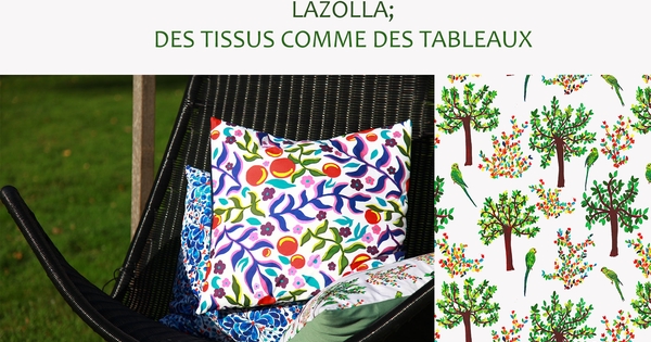 LAZOLLA DESIGN TEXTILE SORT SA PREMIERE COLLECTION.