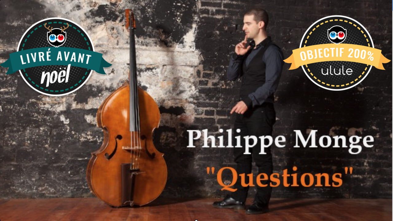 Philippe Monge "Questions" - Ulule