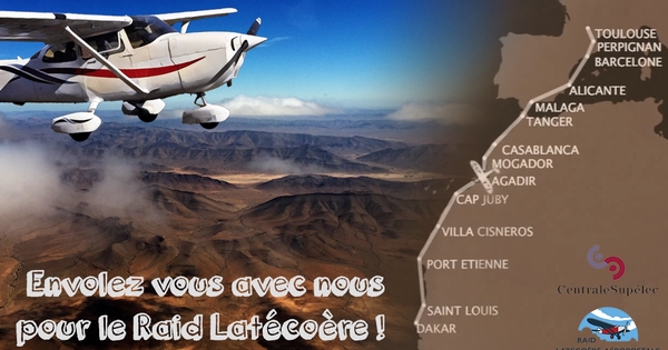 L'Aéropiston Crew at Raid Latécoère
