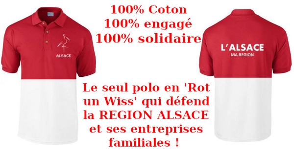 Rot un Wiss -- Le polo qui défend l'Alsace