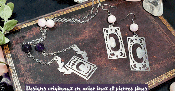 Bijoux magiques : des cartes, des livres et des pierres - Ulule