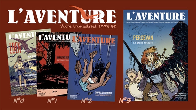 Revue BD "L'Aventure" n° 3 - Ulule
