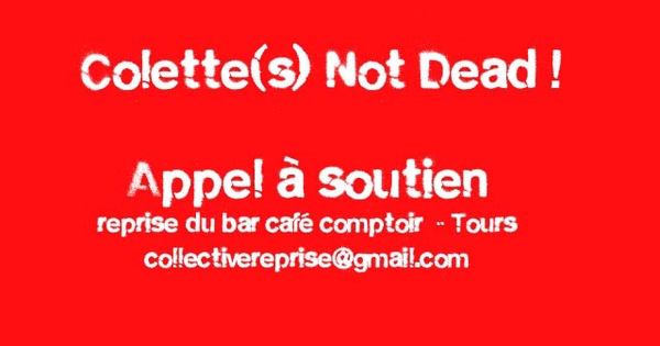 Reprenons le café comptoir Colette - Appel à soutien - Ulule