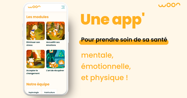 Woon, l'appli selfcare