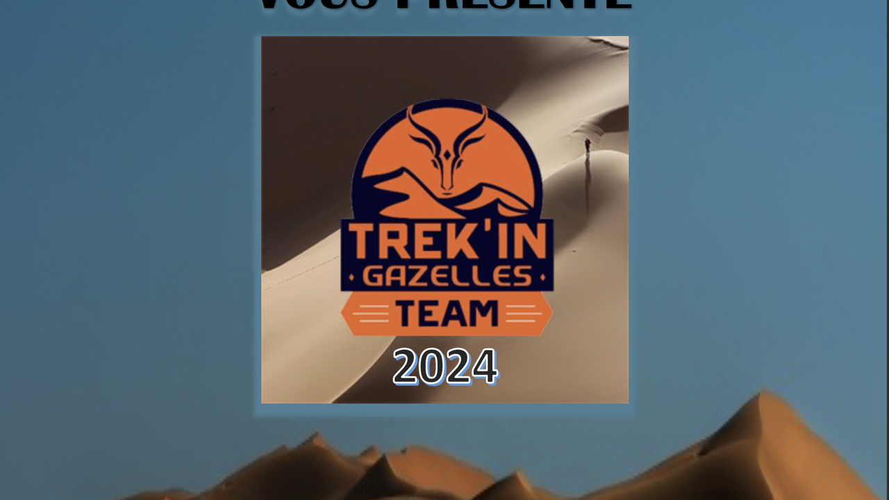 Trek’in gazelles par « A COEUR & A CORPS » en novembre 2024 - Ulule