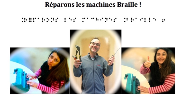Réparons les machines BRAILLE