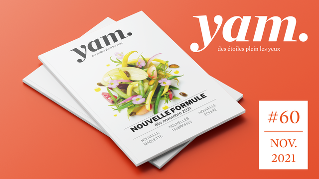 YAM, renaissance du magazine de la gastronomie