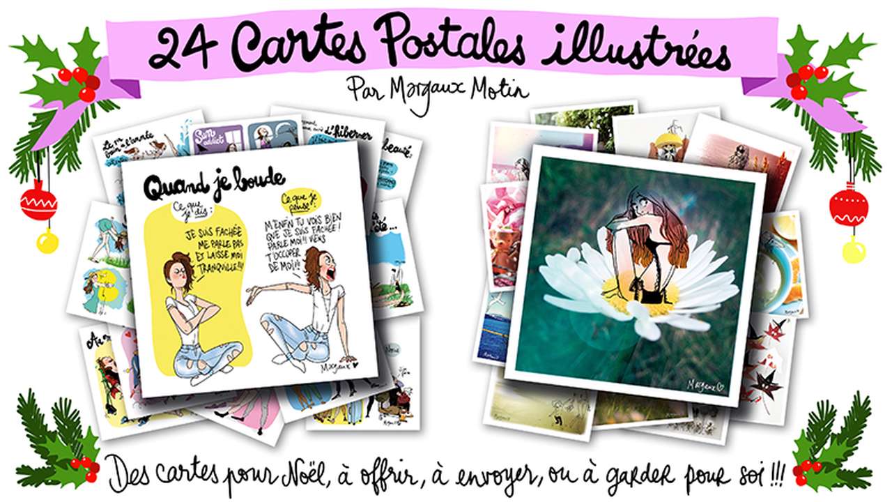 24 cartes postales illustrées - Ulule