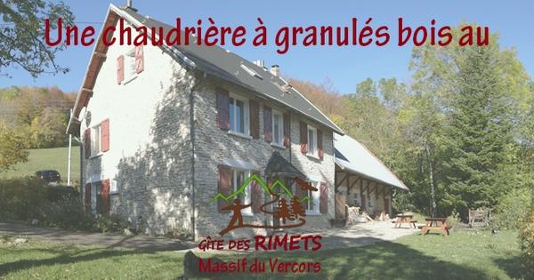 Une chaudière à granulés bois au Gite des Rimets