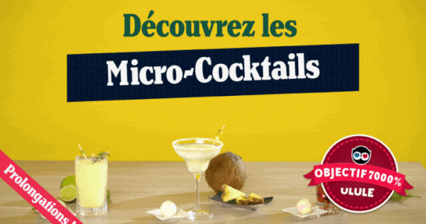 Immersive Drinks, Micro-Cocktails 🍸