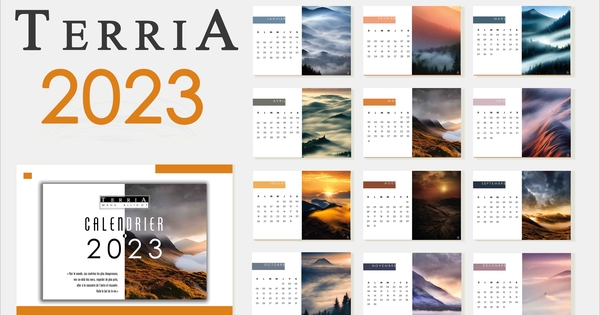 CALENDRIER- 2023 - TERRIA - Ulule