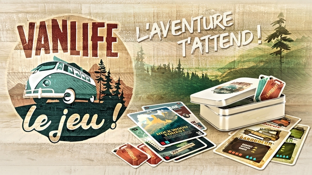 VanLife : le jeu d'aventure à emmener partout ! - Ulule