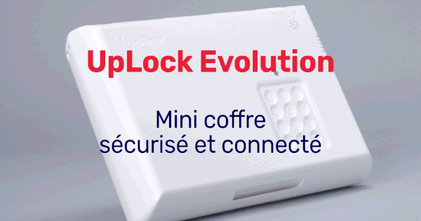 UpLock Evolution, le coffre portable connecté avec alarme