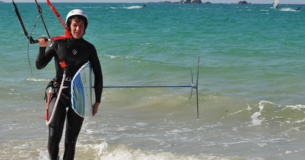 Sa passion: le Kite, Son rêve: l'international! - Ulule
