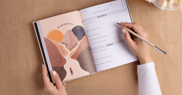 A guided journal to a fulfilled and intentional life!