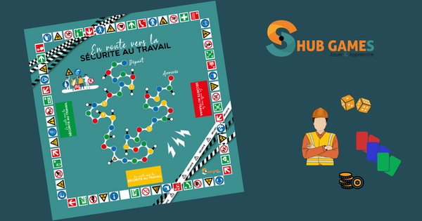 Jeu "en route vers la sécurité au travail"