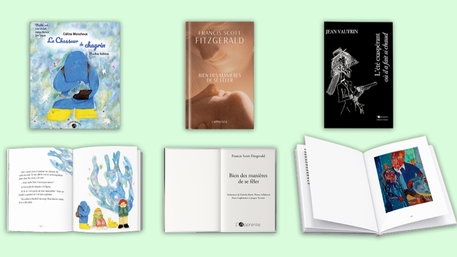 Trois livres et une collection pour les éditions l'Apprentie - Ulule