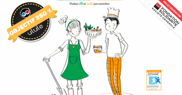 Capucine & Gaston : Traiteur bio et social - Ulule