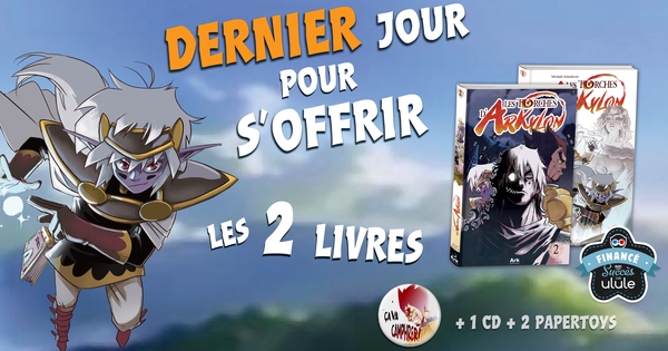 Les Torches d'Arkylon tome 2 - Ulule