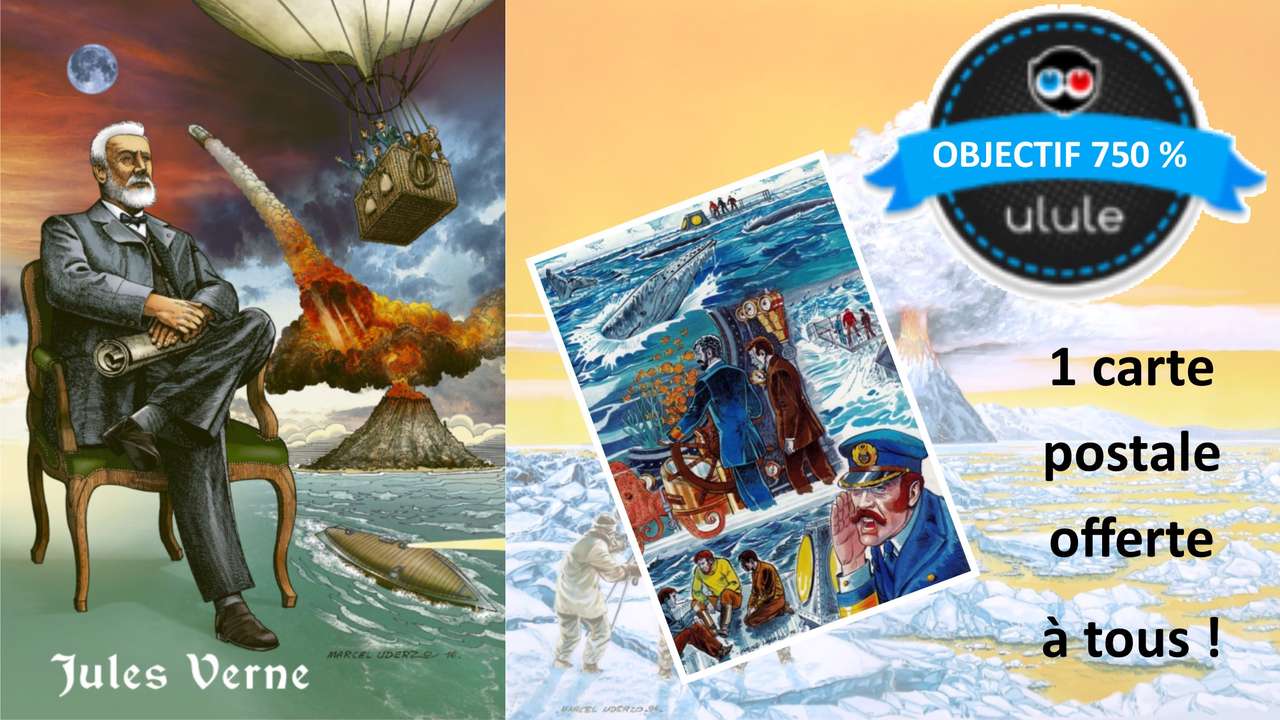 Portfolio Jules Verne & Marcel Uderzo - Ulule