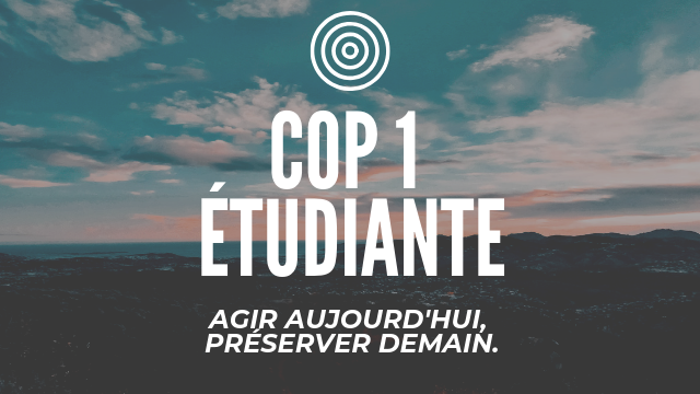 COP 1 Étudiante