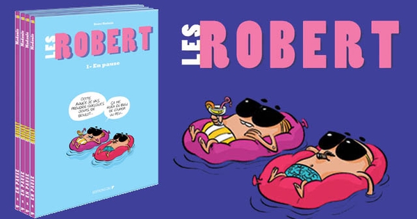 LES ROBERT, LA BD
