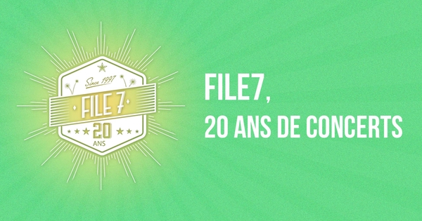 File7: un livre anniversaire pour les 20 ans!