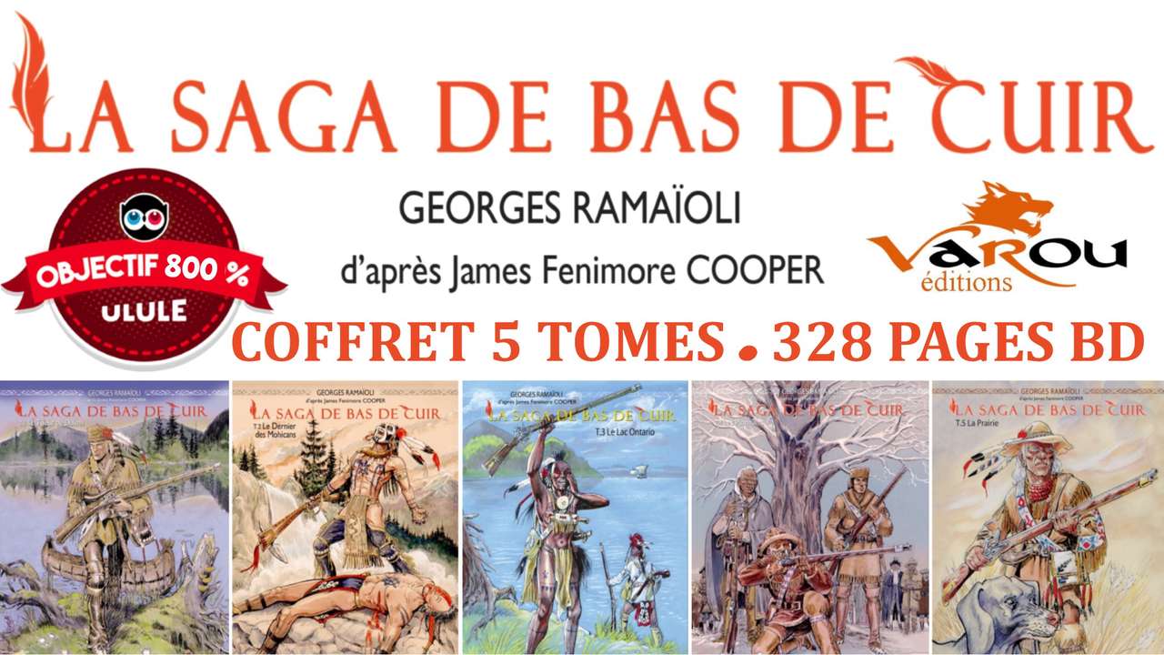 La saga de Bas de Cuir Coffret 5 BD - Ulule