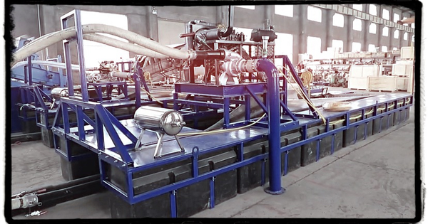 Objectif Machine drague 8 pouces extraction d'or