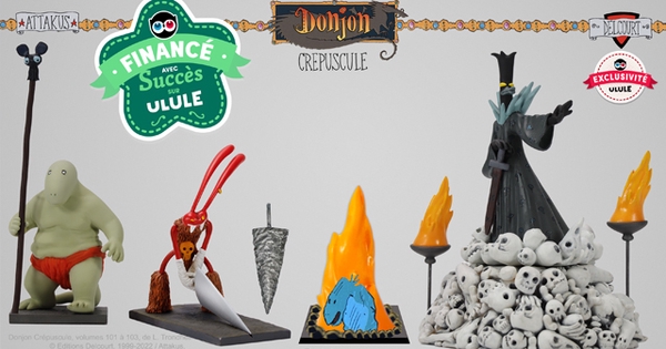 Statues Donjon Crépuscule - Ulule