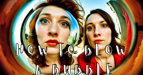 HOW TO BLOW A BUBBLE