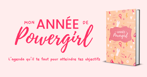 Bullet agenda "Mon année de Powergirl"