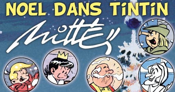 NOËL DANS TINTIN par Mittéï