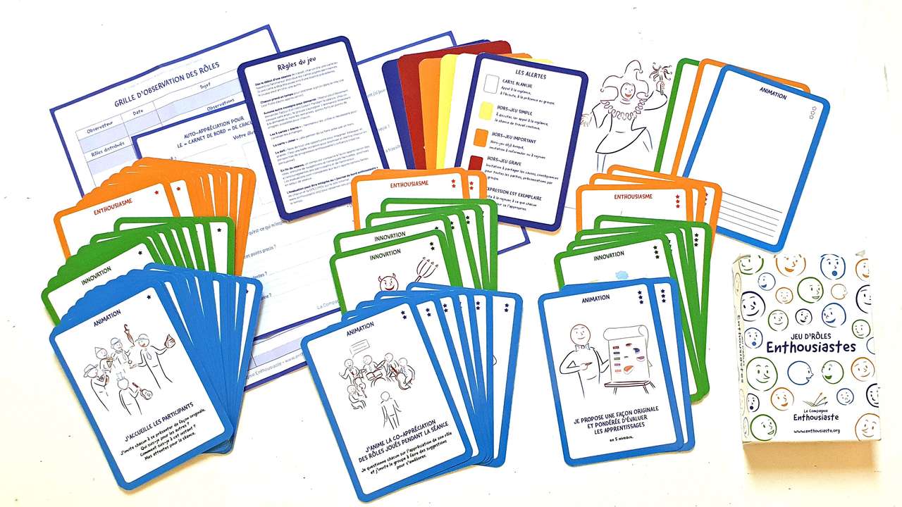 Un jeu de micro-rôles pour enthousiasmer vos réunions ! - Ulule